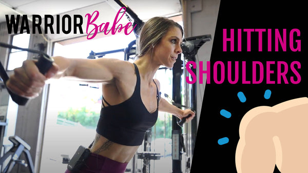 SHOULDER DAY | FULL WORKOUT - WarriorBabe